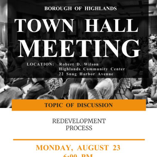 Town Hall Meeting – Redevelopment process – Borough of Highlands, New ...